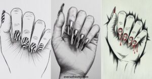 23 Eye-Catching Nail Drawing Ideas to Inspire You